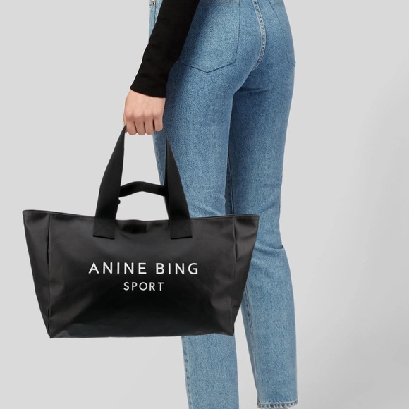 Anine Bing | Bags | Anine Bing Alex Tote In Black | Poshmark